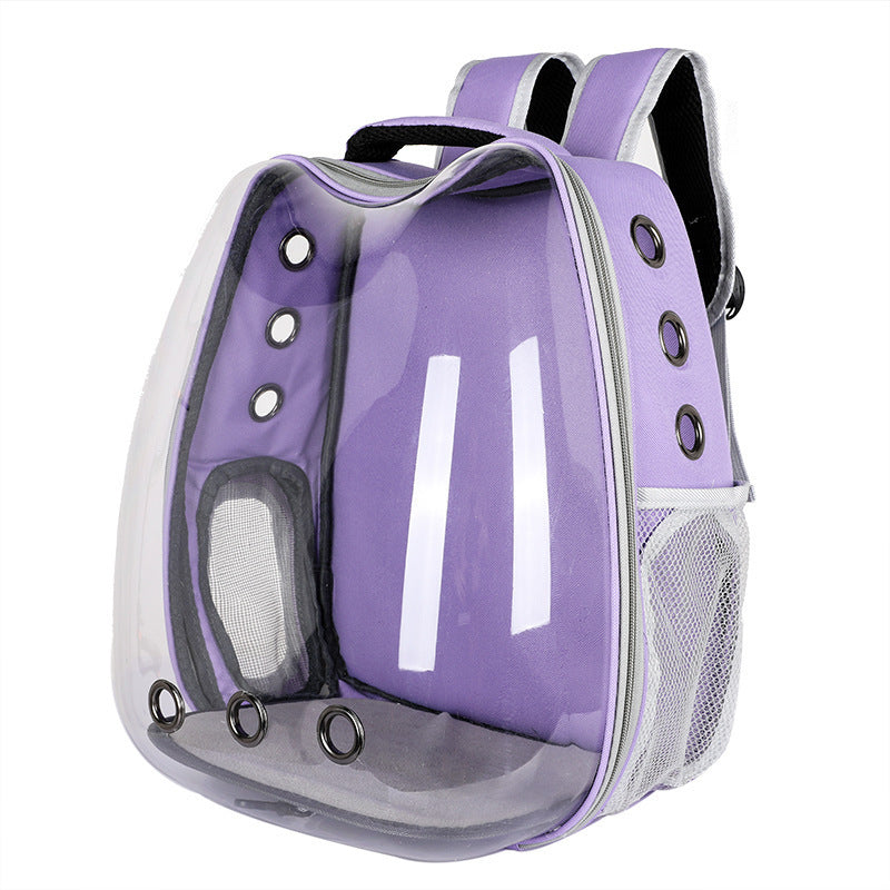 Pet Transparent Portable Outdoor Backpack Carrier – Guilty pleasure